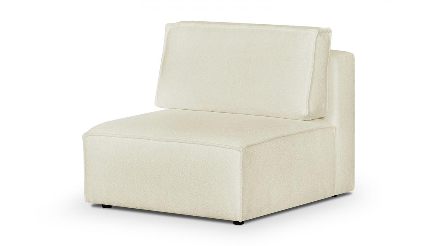 Canapé modulable convertible 7 places avec coffre de rangement en tissu ...