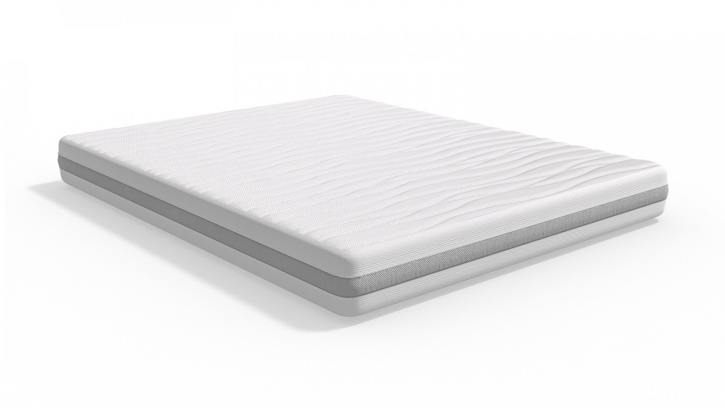 Matelas mousse 160x200 - coutil déhoussable - Clean Confort - Homifab