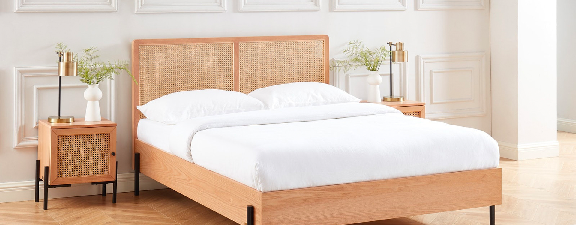 Zoom sur le cannage : collection Audrey